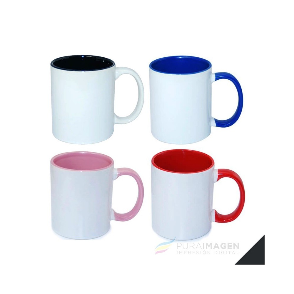 Taza Interior Color Color Rosa
