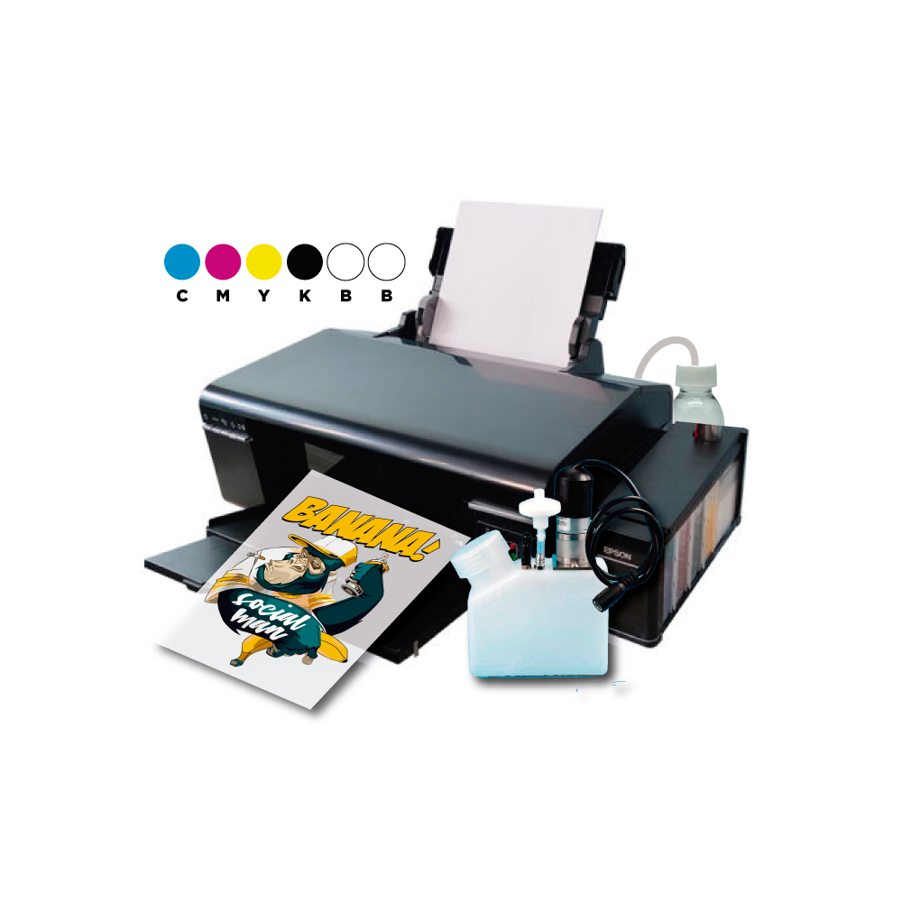 Adaptación a DTF de impresoras EPSON A4