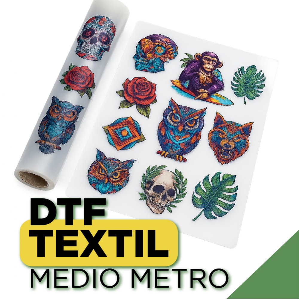 Impresión en DTF UV - 58x100cm | Calidad y Durabilidad